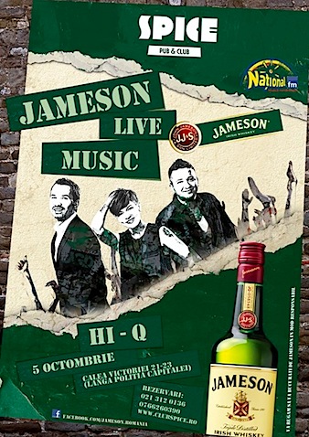 CONCERT: Hi-Q live cu band în Spice Club Bucuresti – Florin Grozea